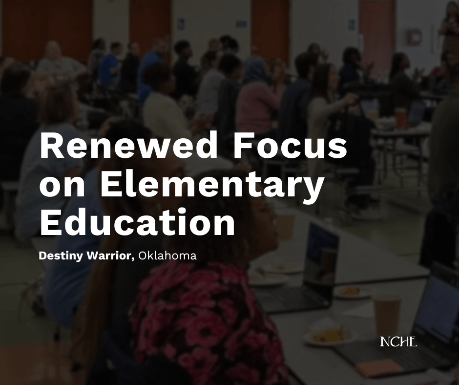 Renewed Focus on Elementary Education - ncheteach.org